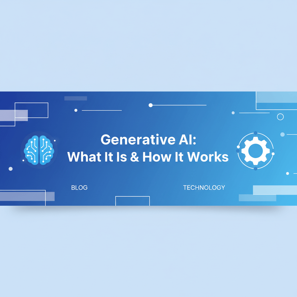 Generative AI: What It Is & How It Works