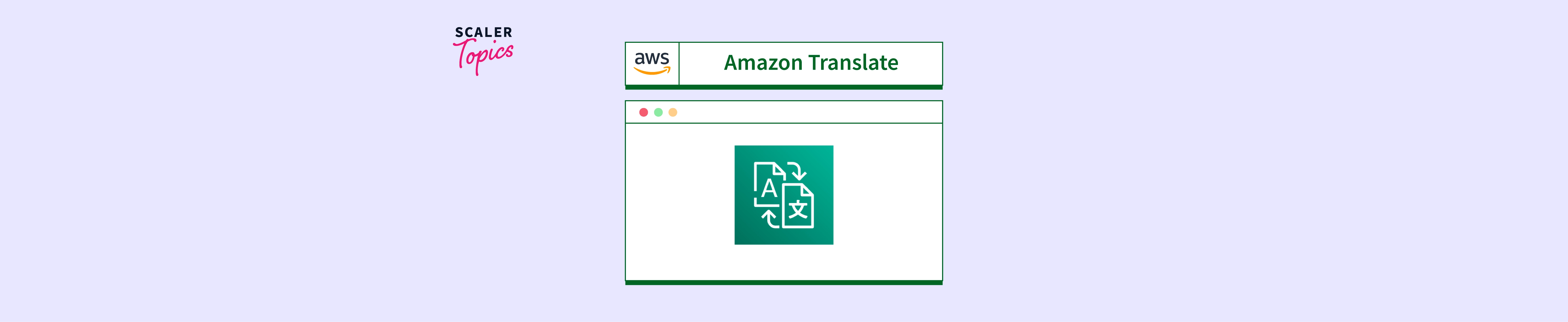 Amazon Translate - Scaler Topics