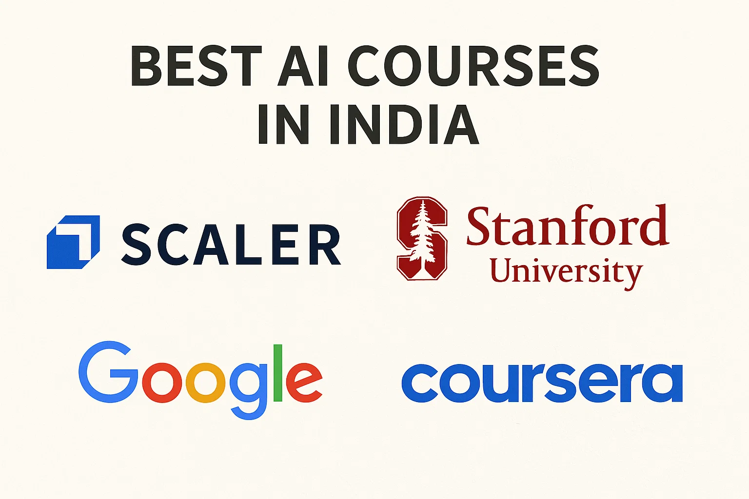 Best AI Courses Online with Certificates in India