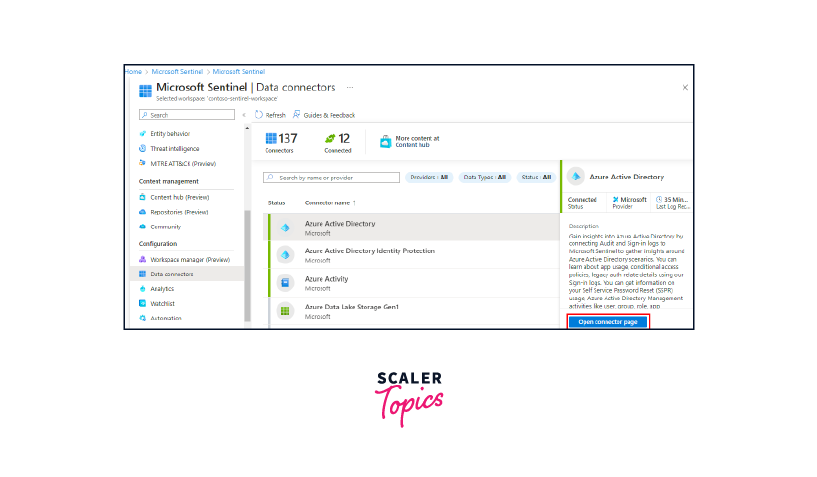 Microsoft Azure Sentinel - Scaler Topics