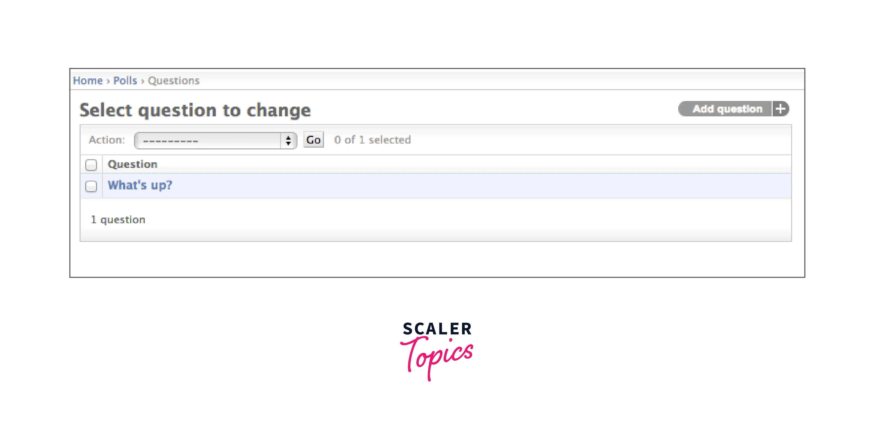 Setting Up Django Admin - Scaler Topics