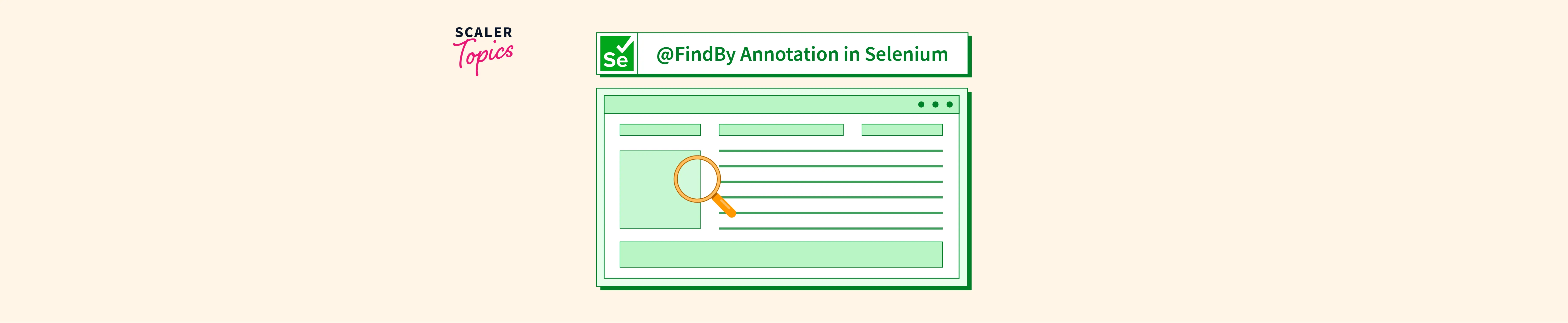 Findby Annotation In Selenium Scaler Topics