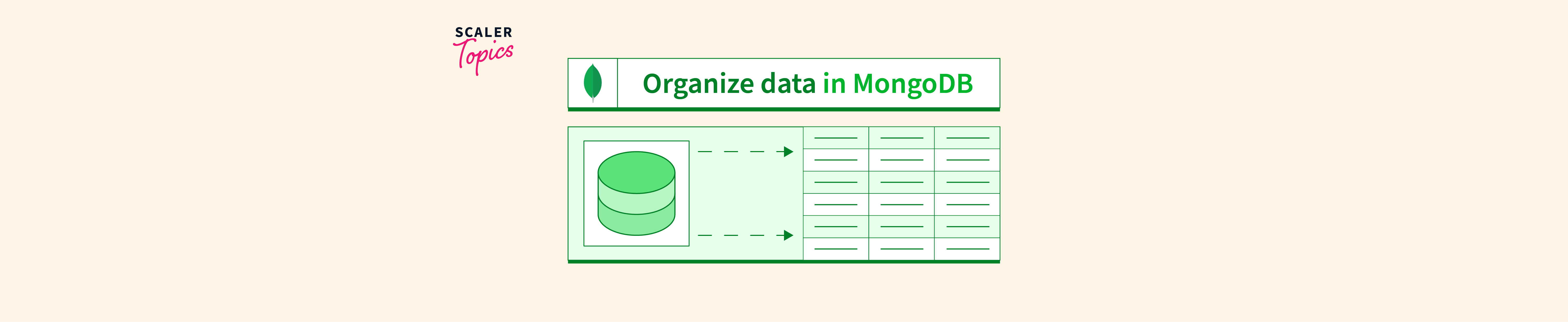 How to Organize Data in MDB ?- Scaler Topics
