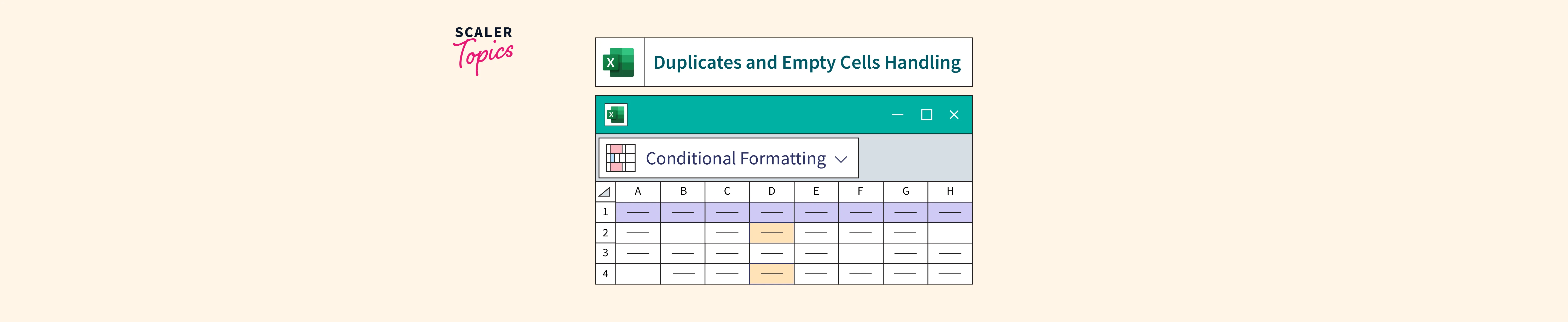 Duplicates and Empty Cells Handling What should you use? - Scaler Topics