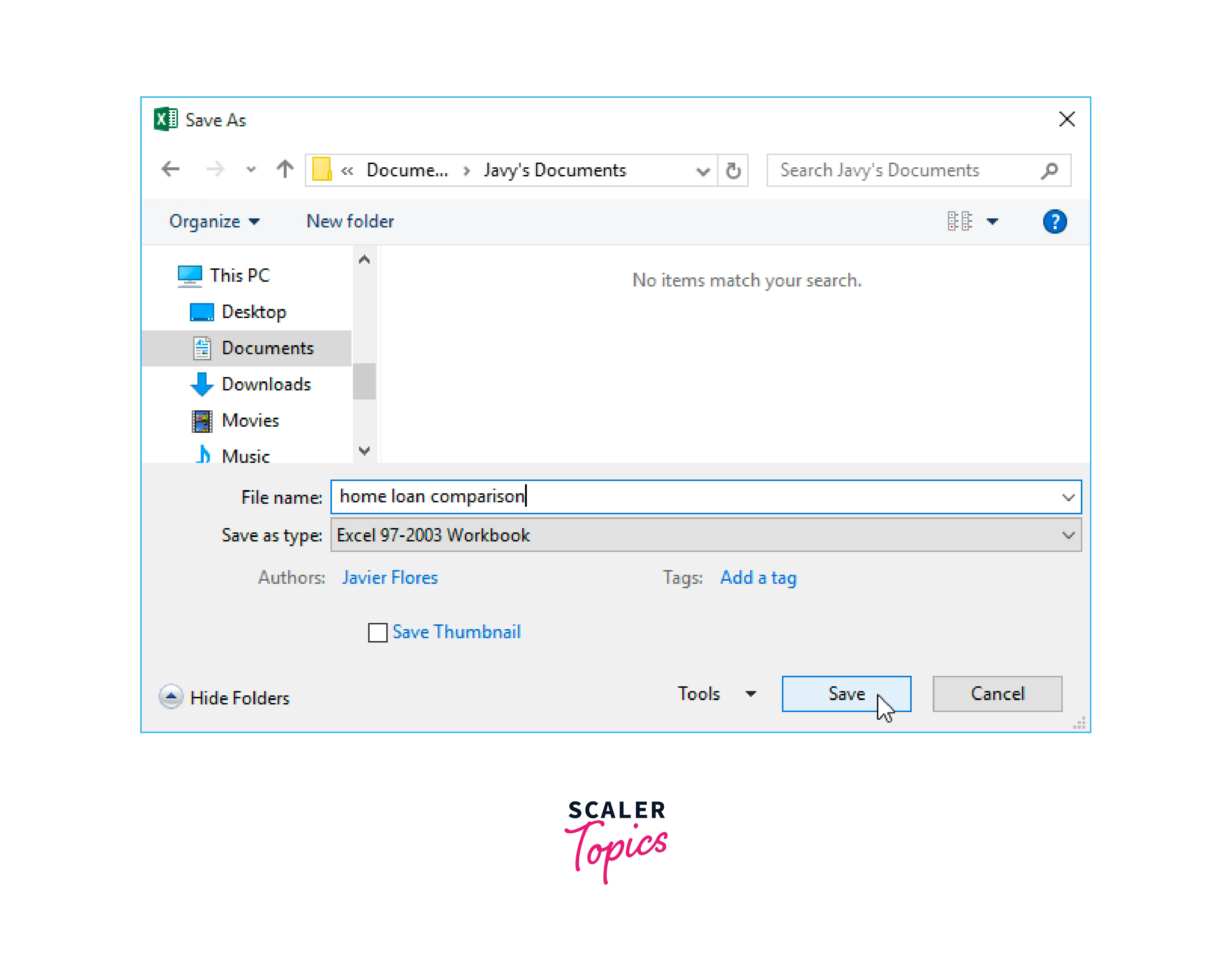 How to Save Workbooks in Excel? - Scaler Topics