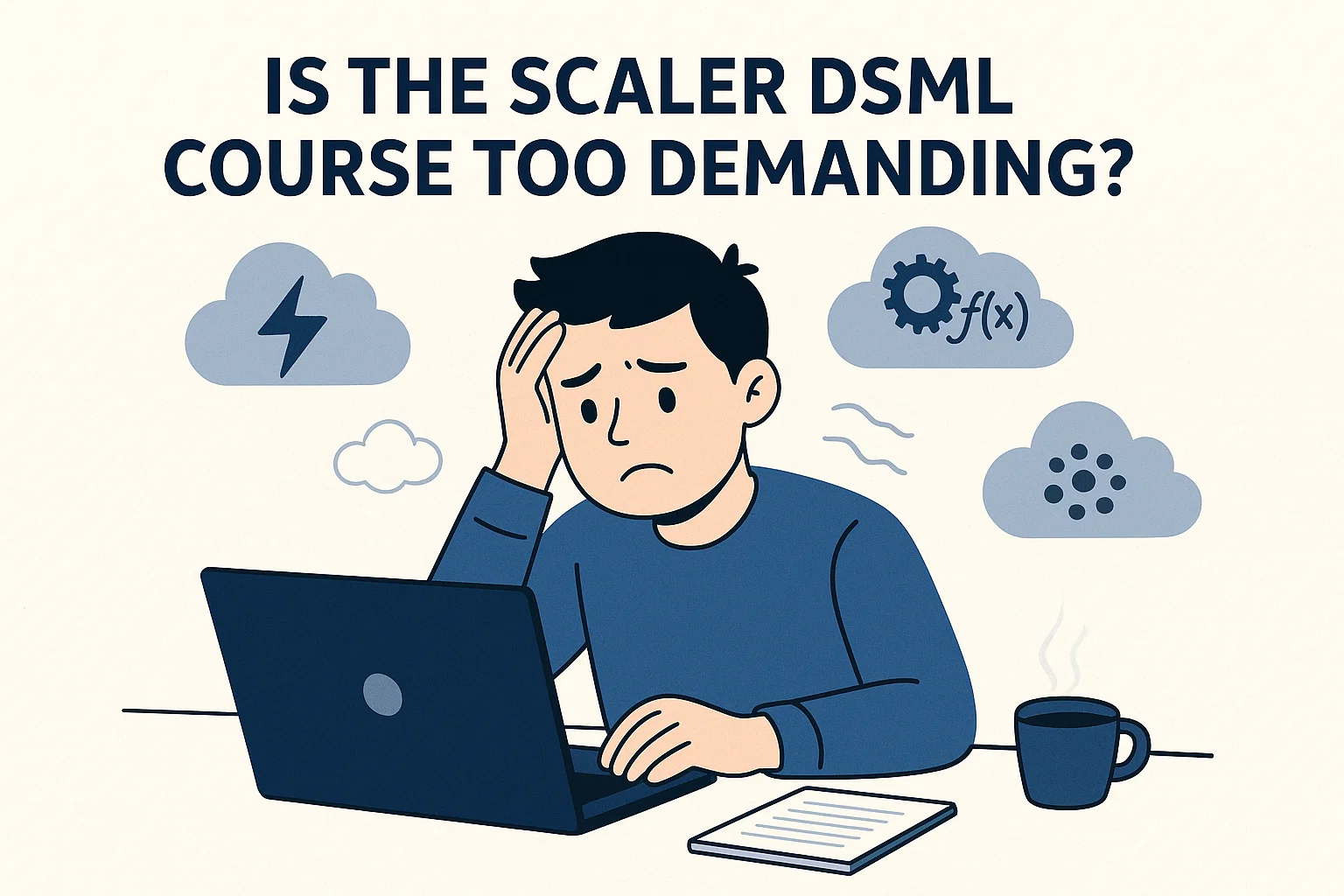 Is the Scaler DSML Course Too Demanding? Time Commitment & Student Stories