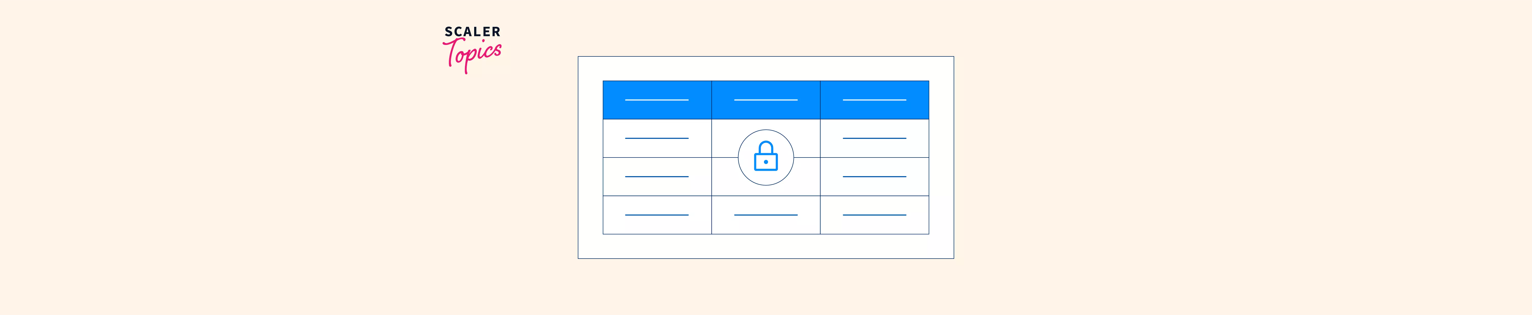 Lock Table | Scaler Topics