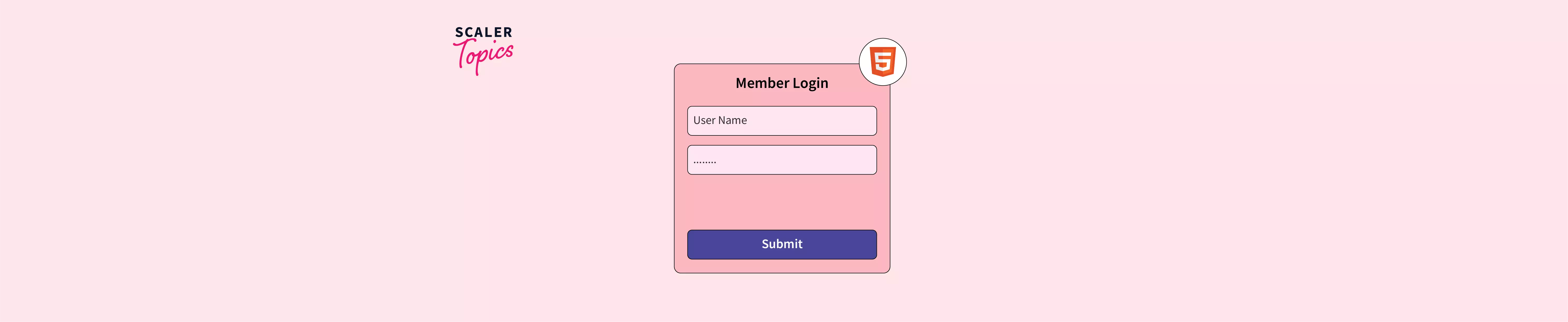 How to Create Login Page in HTML? - Scaler Topics