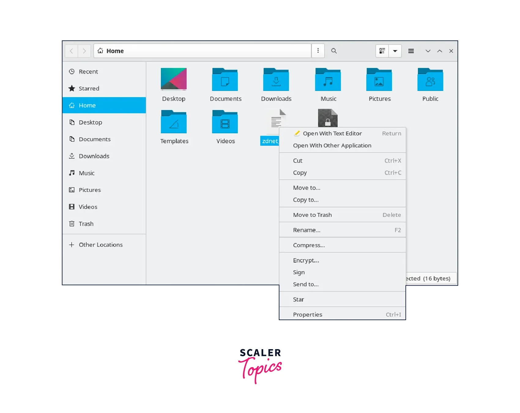 How To Encrypt A File On Linux? - Scaler Topics