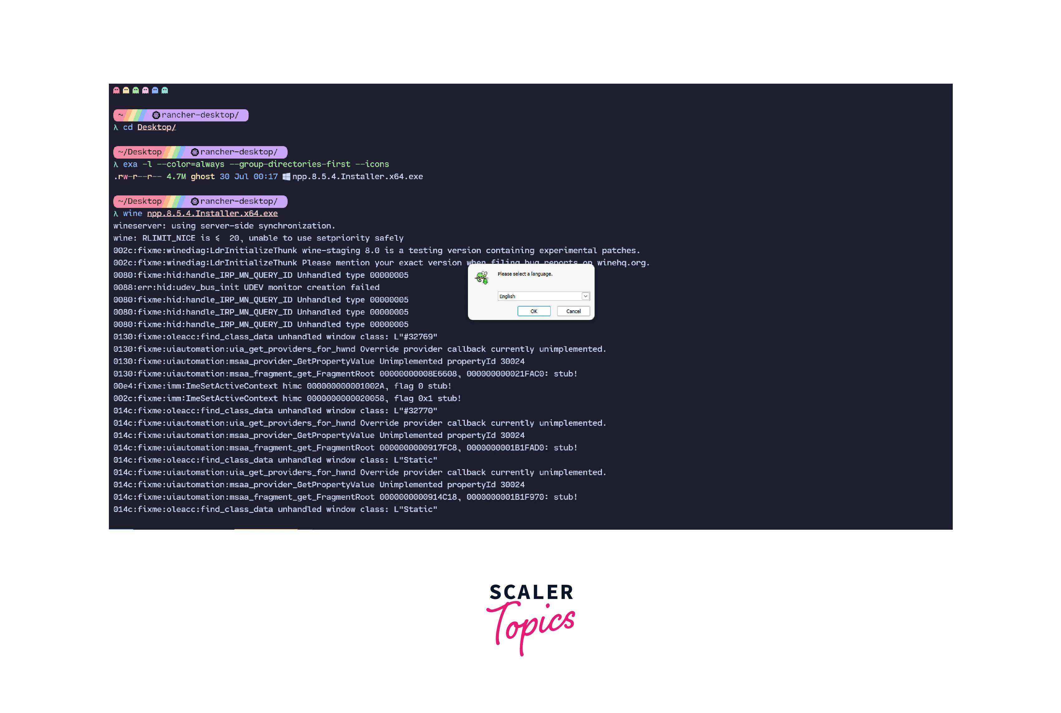 How to Use Wine on Linux - Scaler Topics