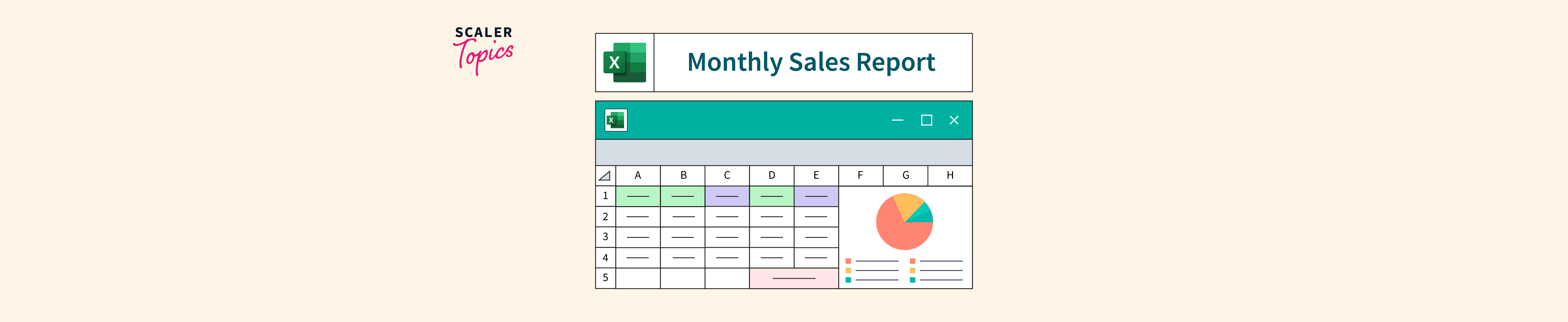 How to Make Sales Report in Excel - Scaler Topics
