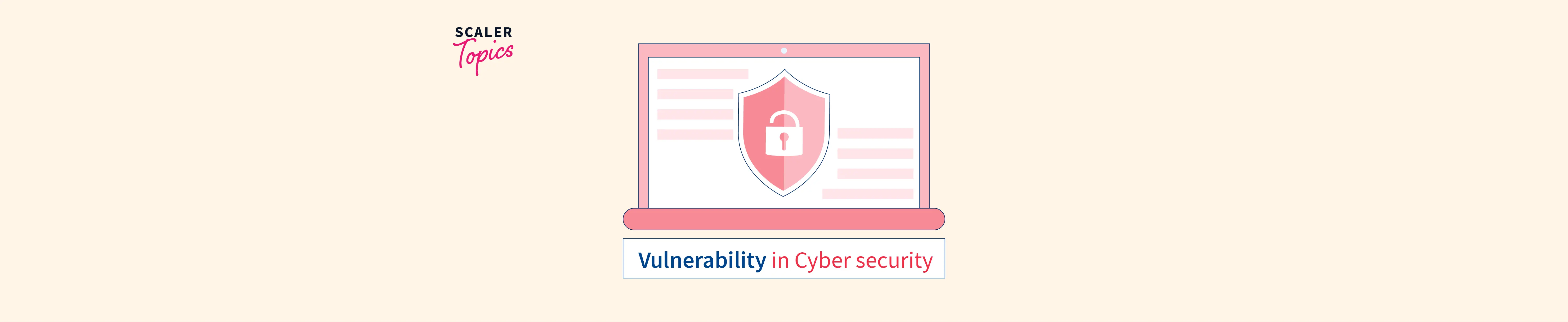 Vulnerability in Cyber Security - Scaler Topics